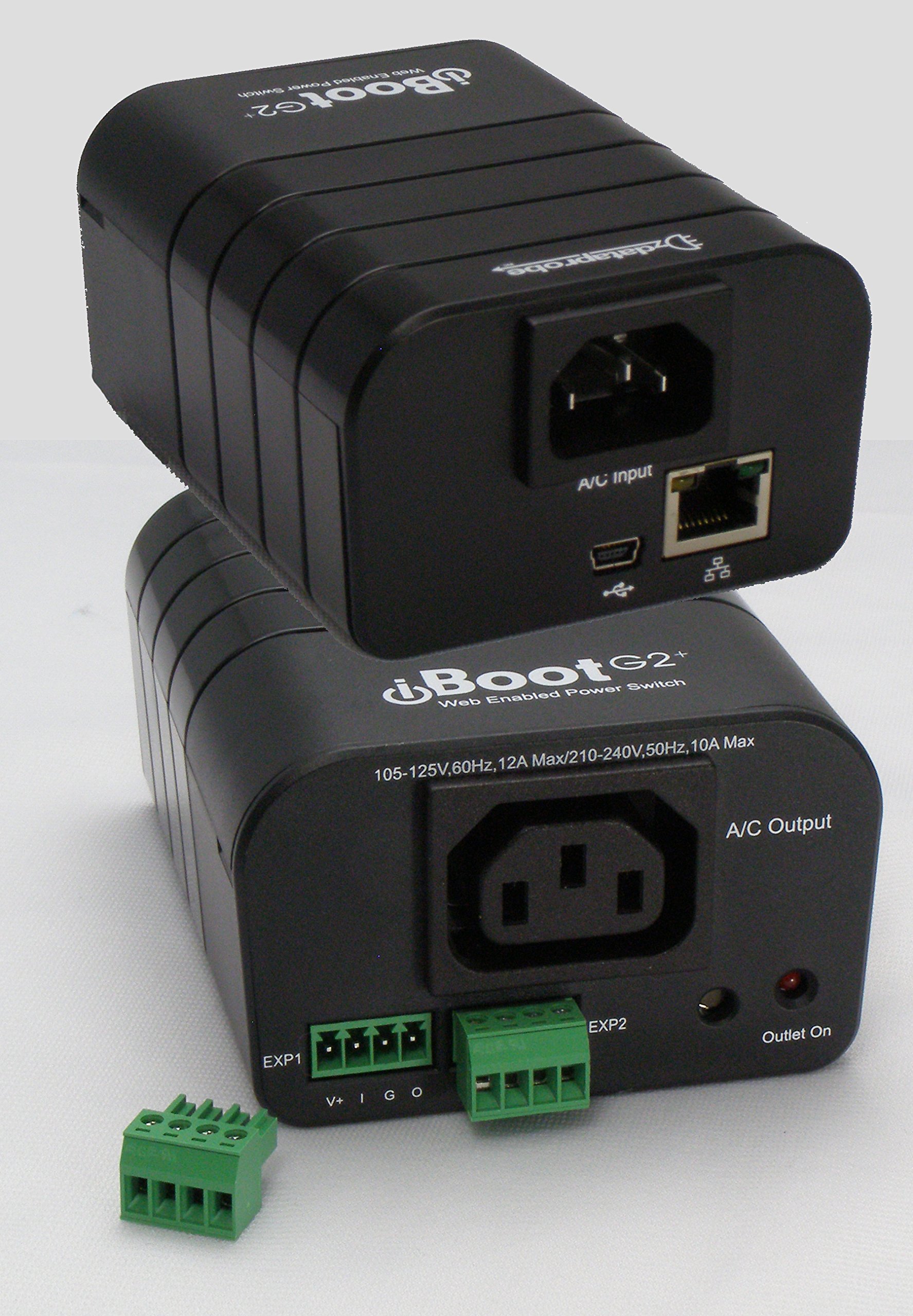 Dataprobe iBoot-G2+ Expandable Web Power Switch - Plus Version, 10/100 Ethernet Network Attached, IP Addressed, Cloud Controlled Power Switch, Remote Power Switch