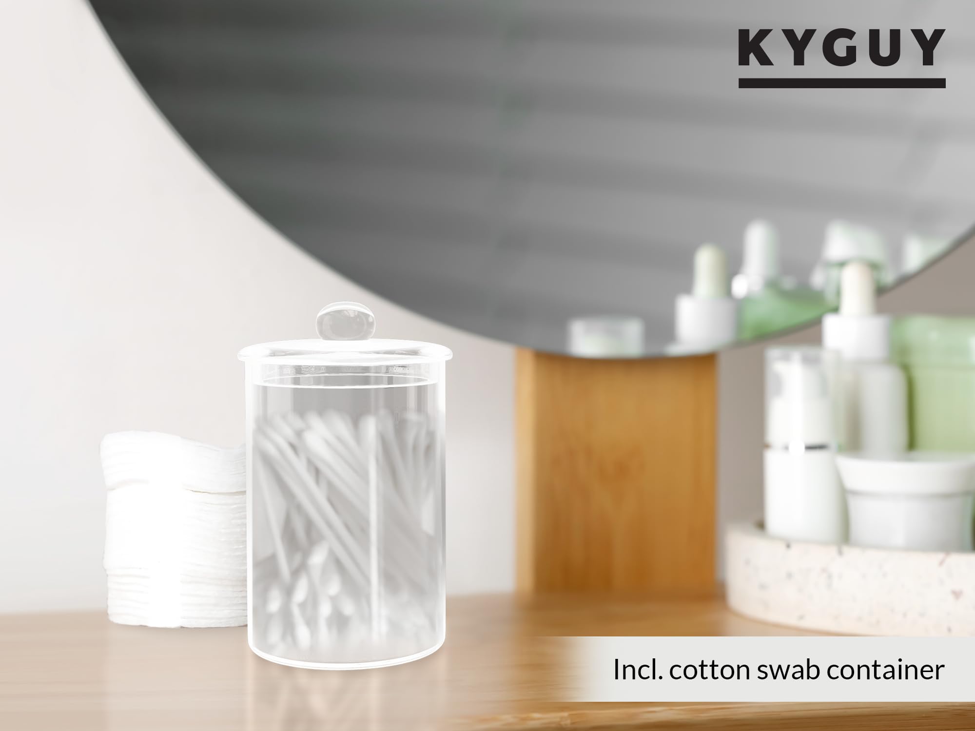 KYGUY Toilet Tank Organizer - 2 Pack - Bathroom Storage Basket - Decorative Bathroom Drawer Organizer - Gray & Brown Accessories (gray)
