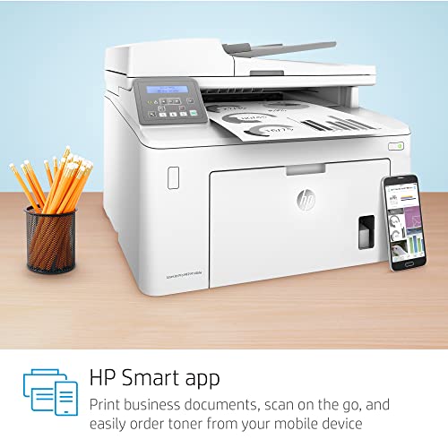 HP Laserjet Pro M148fdw All-in-One Wireless Monochrome Laser Printer, Fax, Mobile & Auto Two-Sided Printing, Works with Alexa (4PA42A)