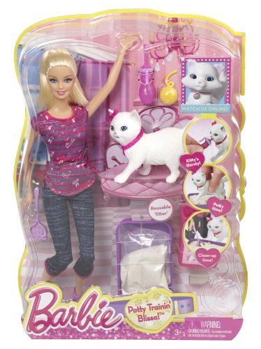 Barbie Potty Training Blissa Barbie Fashion Doll and Pet Playset
