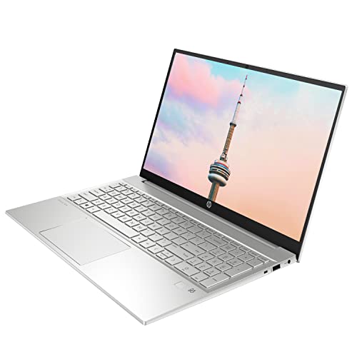 HP Pavilion Laptop, 15.6" FHD Touchscreen, Intel Core i7-1255U, 16GB RAM, 1TB SSD, HDMI, Webcam, Wi-Fi 6, Backlit KB, Fingerprint Reader, Windows 11 Home, Silver