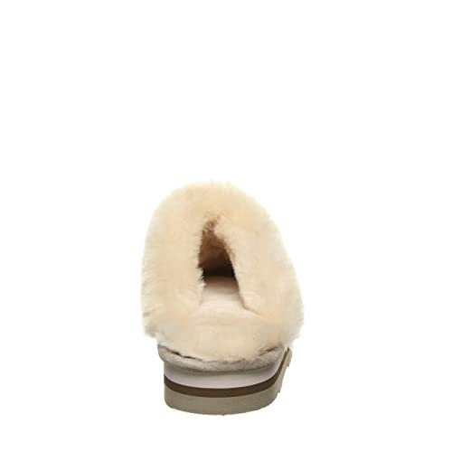 BEARPAW Women's Retro Loki Stone Size 9 | Women's Slippers | Women's Shoe | Comfortable & Light-Weight