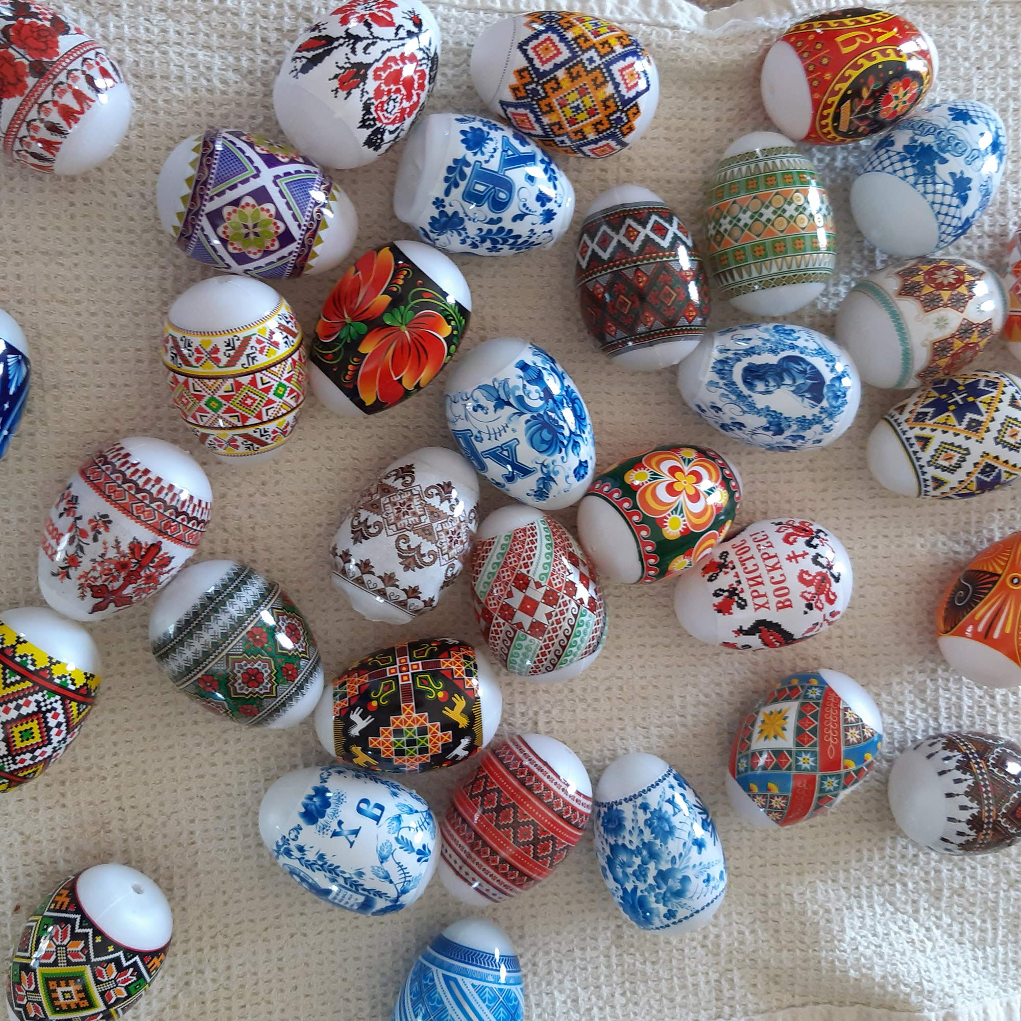 7 Geometrical Ukrainian Easter Egg Decorating Wraps