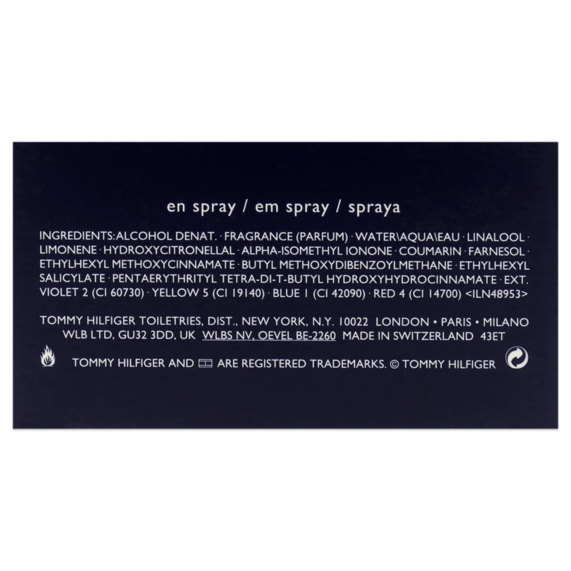 Tommy Hilfiger Impact Intense EDP Spray Men 1.7 oz