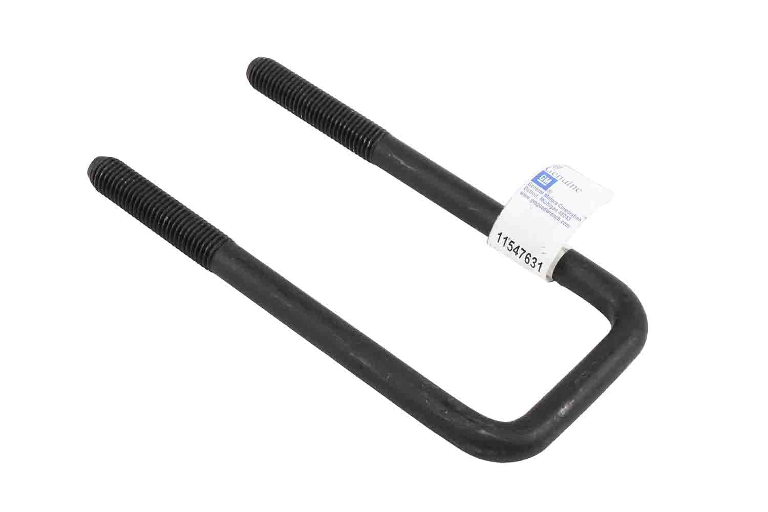 GM Genuine Parts 11547631 Rear Leaf Spring U-Bolt , Black