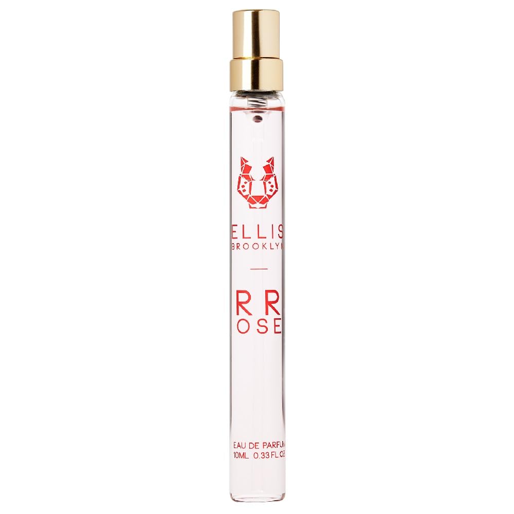 Ellis Brooklyn RROSE Eau De Parfum for Women - Clean Perfume, Travel Size Perfume Rose Perfume for Women, Musk Perfumes for Women Long Lasting Perfume
