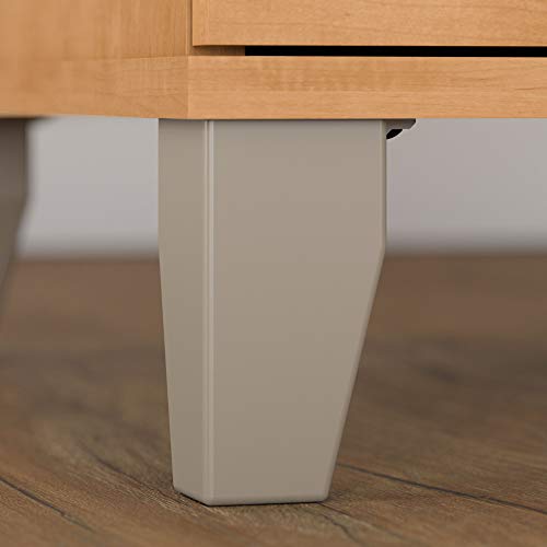 Bush Furniture Somerset 72W Computer Desk with Drawers | Large PC/Laptop Table for Home Office in Maple Cross