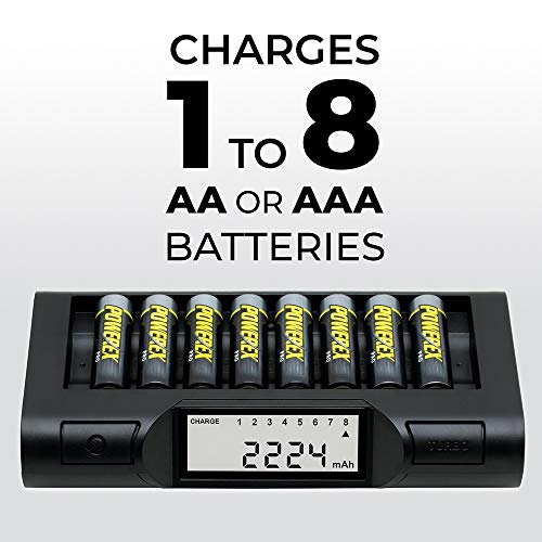 Powerex MH-C980 Turbo Charger Analyzer for AA/AAA Batteries