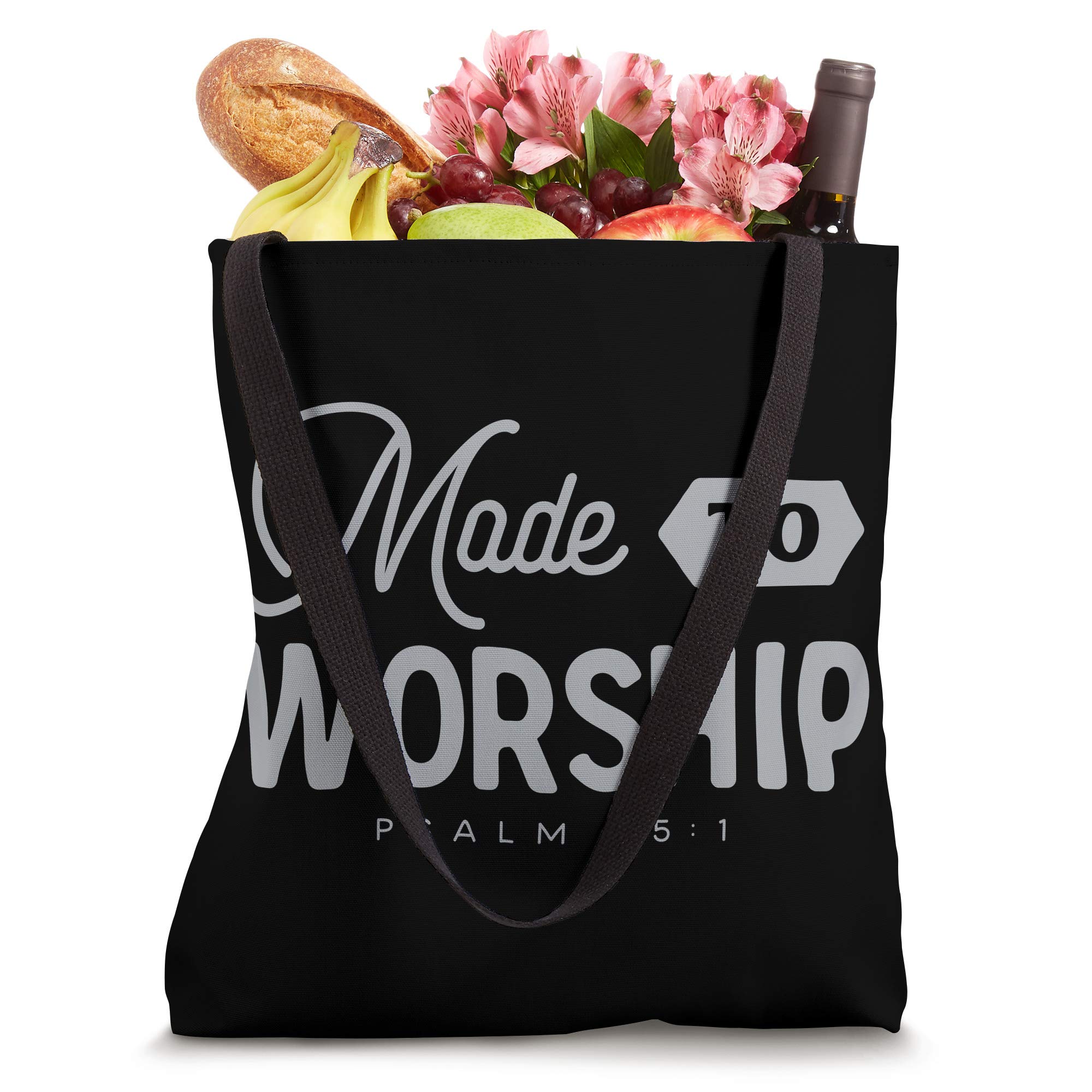 Made To Worship Tote Bag
