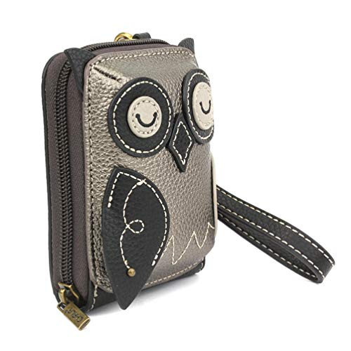 Chala Cute-C - Credit Card Holder/Wallet Wristlet - Owl