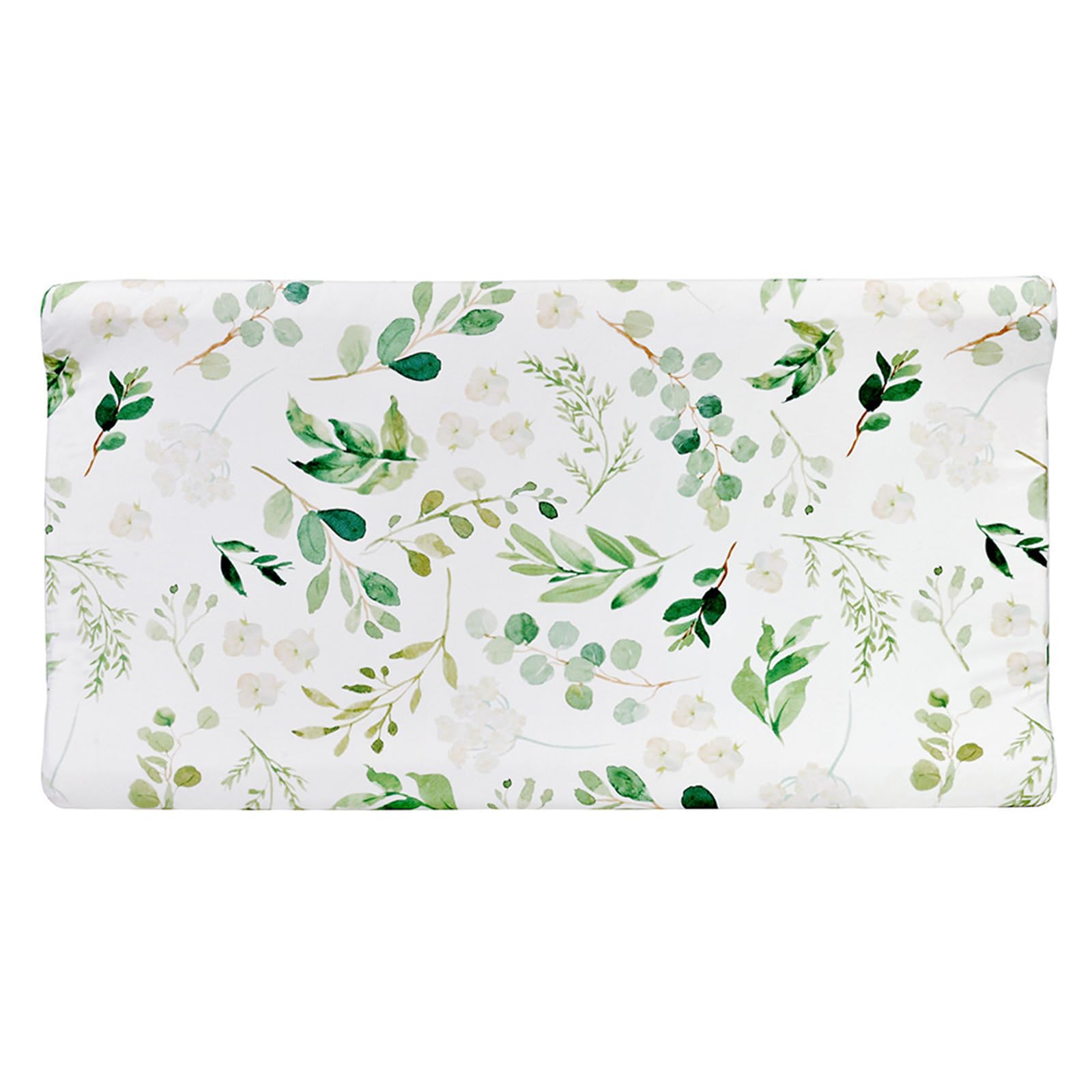 2Packs Baby Changing Pad Cover, Ultra Soft Stretchy Diaper Changing Table Pad Cover for Girls Boys, Cotton Breathable Nursery Changing Table Sheets Fit 32"/34"x16"Pad (2Green)