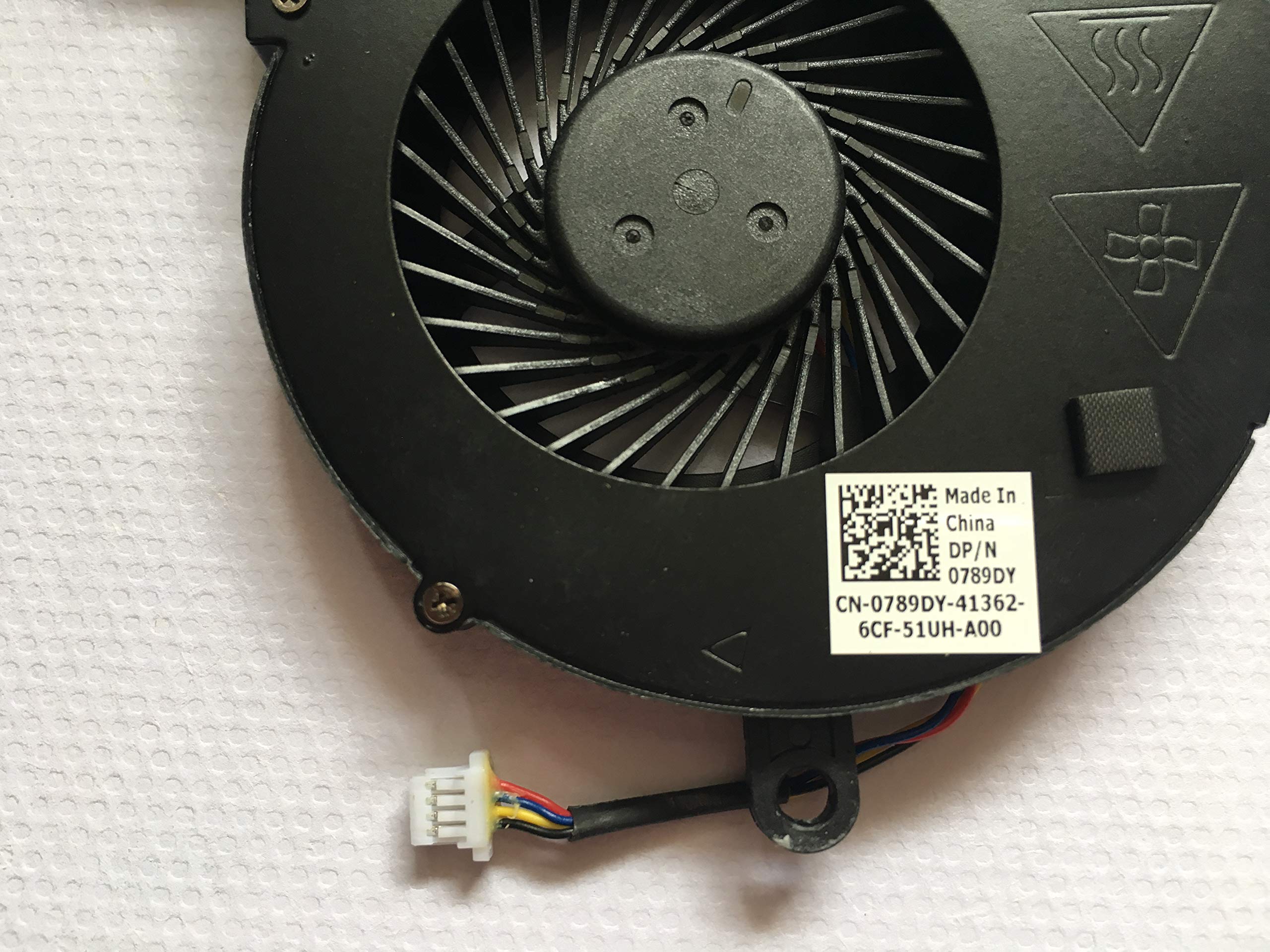 Replacement Fan for Dell Inspiron 5565 5567 5767 Series CPU Fan with Heatsink DP/N CN-0789DY 0789DY 789DY AT1PJ002FF0