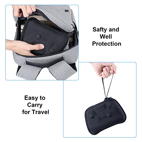 Aenllosi Hard Carrying Case Compatible with Razer Wolverine V2 Pro Wired Gaming Controller (Black)