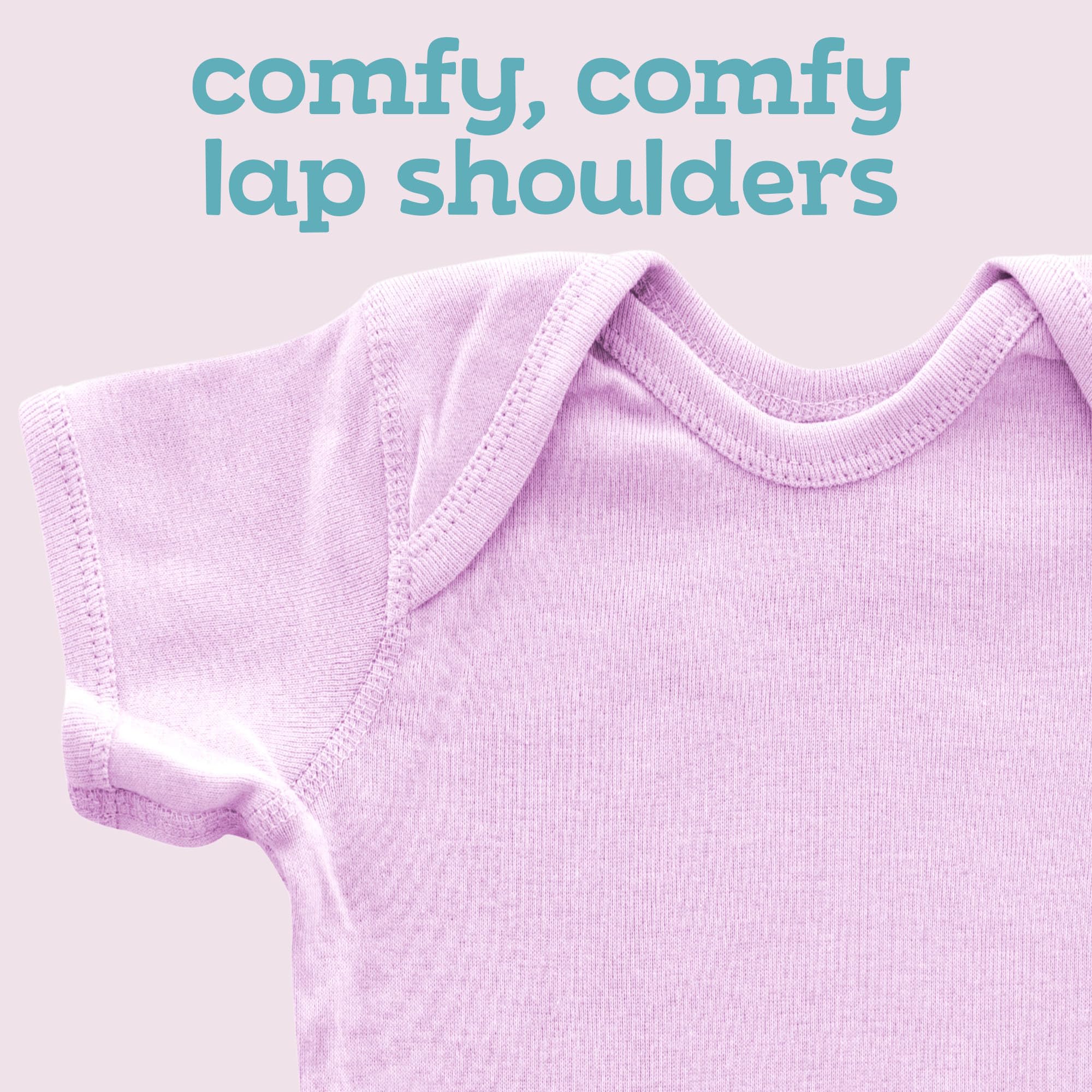 Apericots Cute Baby Short Sleeve Bodysuit, 100% Cotton: Future Jedi (0-18 months)