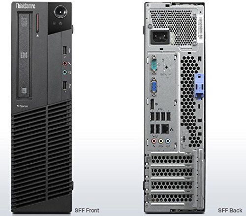 Lenovo ThinkCentre M72E Small Form Factor PC, Intel Quad Core i5-3470 up to 3.6GHz, 8G DDR3, 1T, WiFi, BT 4.0, DVD, Windows 10 64-Multi-Language Support English/Spanish/French (Renewed)