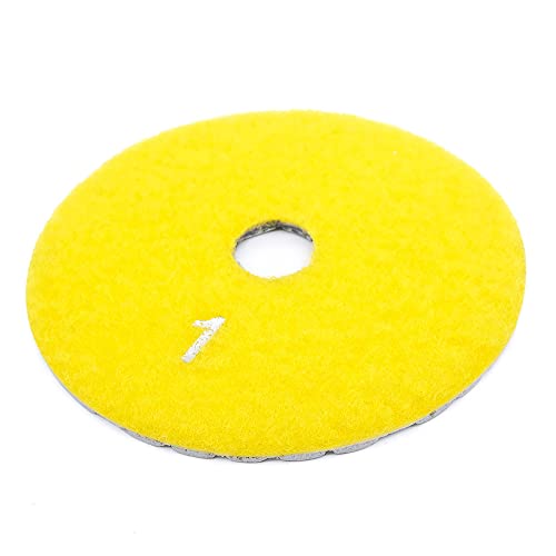 4 Inch Dry 3 Step Diamond Polishing Pads Kit 3-Pcs Step1 for Granite Quartz Marble Concrete Terrazzo