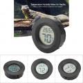 Mini Digital Hygrometer Gauge, Digital Reptile Gauge with Large Backlight LCD Display for Indoor Outdoor Humidifiers Greenhouse Basement