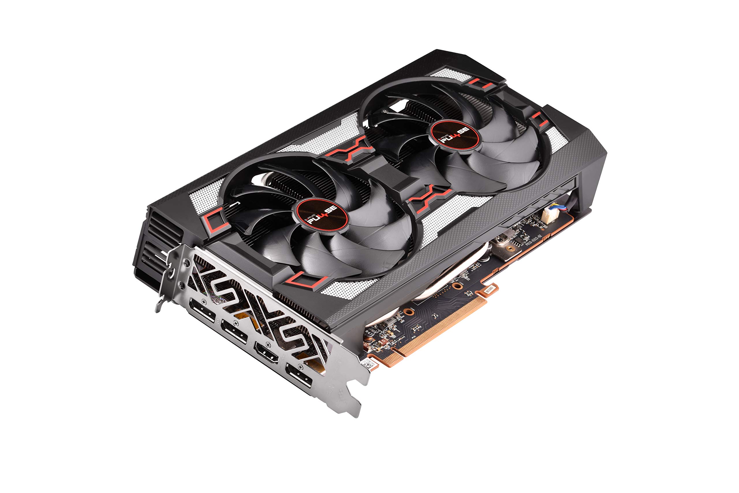 SAPPHIRE 11296-01-20G Radeon Pulse RX 5600 XT 14GBPS 6GB GDDR6 HDMI / Triple DP OC w/ Backplate (UEFI) PCIe 4.0 Graphics Card