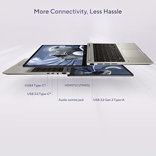 ASUS Zenbook 15 OLED Laptop, 15.6” OLED 2.8K Display, AMD Ryzen 7 7735U CPU, AMD Radeon Graphics, 32GB RAM, 1TB SSD, Windows 11 Home, Basalt Grey, UM3504DA-DS76