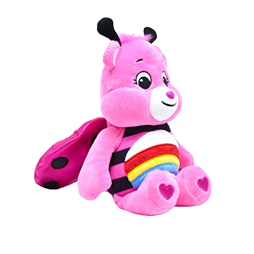Care Bears Basic Bean Plush Spring Theme- Lady Bug Cheer Bear