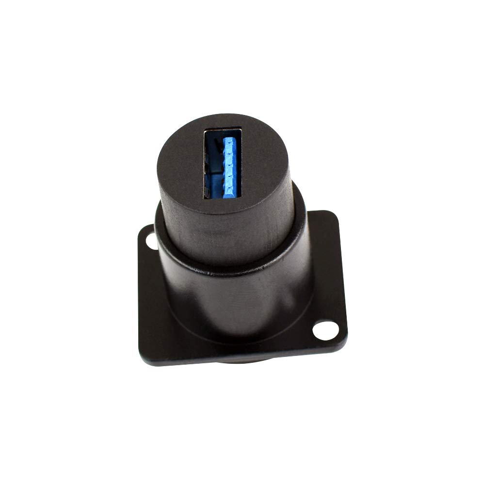 Toronce USB3.0 D Series Panel-Mount Connector | D-USB-3.0 USB 3.0 Pass Through Connector