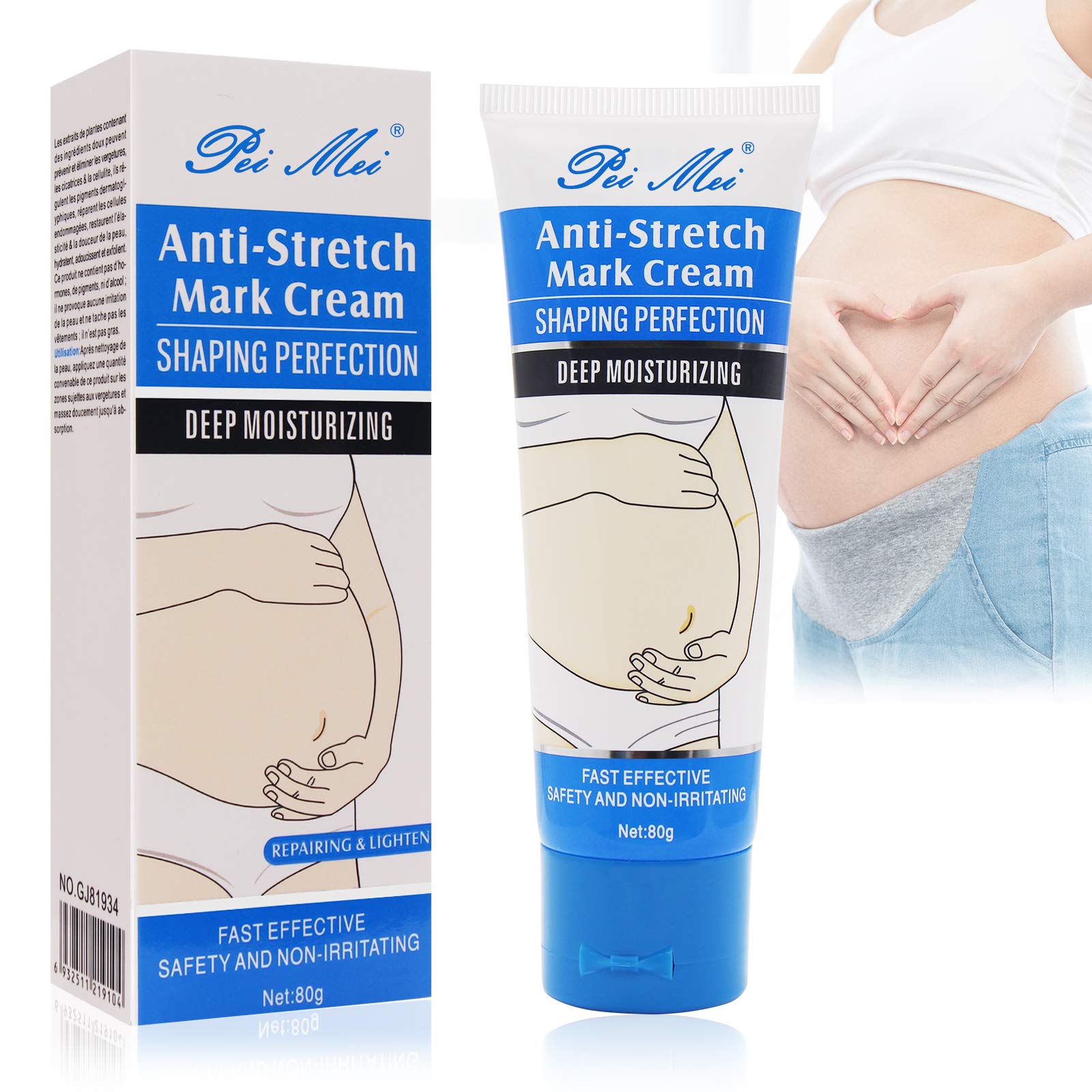 Stretch Mark Cream, Stretch Mark Remover, Stretch Mark Cream Pregnancy, Stretch Mark Removal Cream Maternity Repair, Repair Scar Cream Slackline Abdomen for All Skin Types