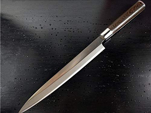 Japanese Sushi Sashimi Knife for Left Hand German steel (300mm)