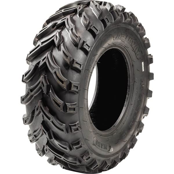 Astroay Mars-A Utility ATV/UTV Tire, 6 Ply Quad or Side By Side ATV Tire, V-Angled Power Treads, 26x9x12 ATV Tire, 26x9x12 UTV Tires, Plow Through Mud and Sand, Ride Over Hard Surfaces