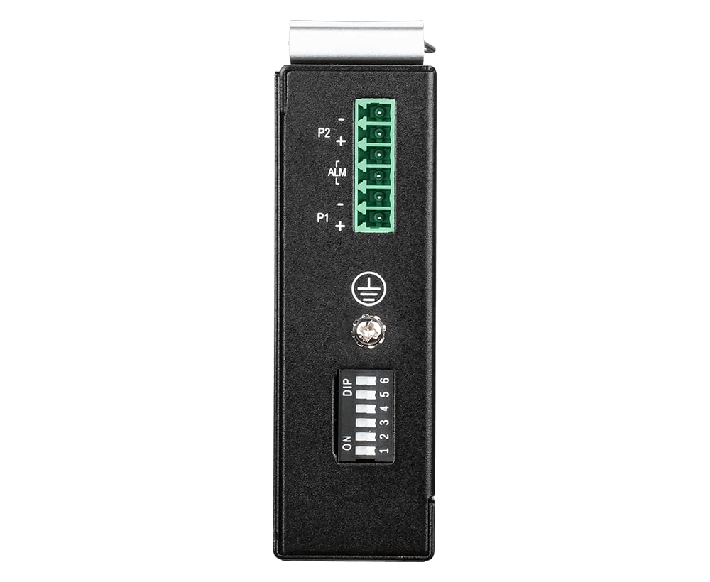 D-Link 5-Port Gigabit Industrial Unmanaged Switch | 4 10/100/1000BASE-T Ports + 1 SFP Ports | L2 | Fanless | Plug and Play (DIS-100G-5SW)