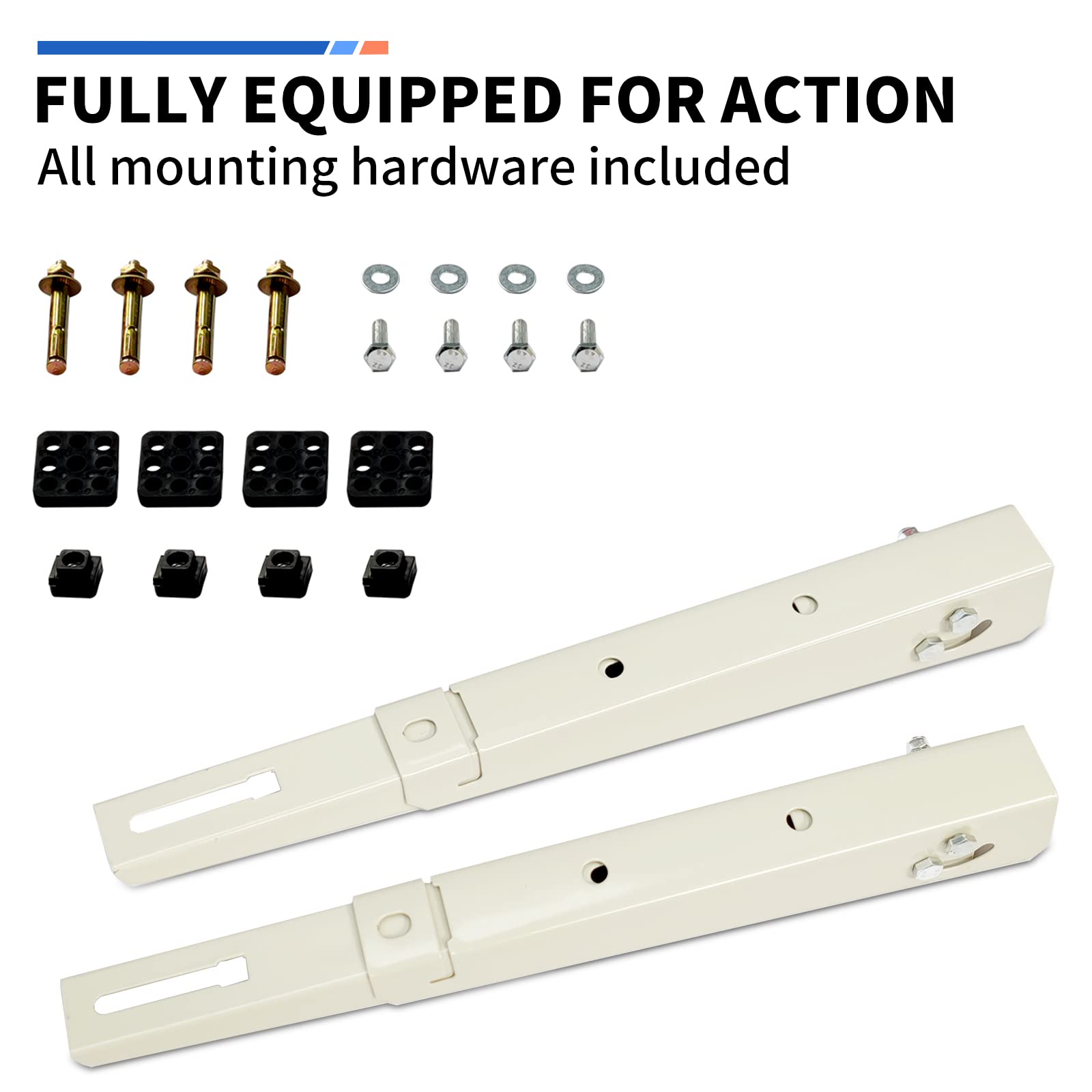 LILIJIA Mini Split Wall Mounting Bracket for 9000-36000 BTU Ductless AC/Heating System, Heavy Duty Condenser Mounting Brackets