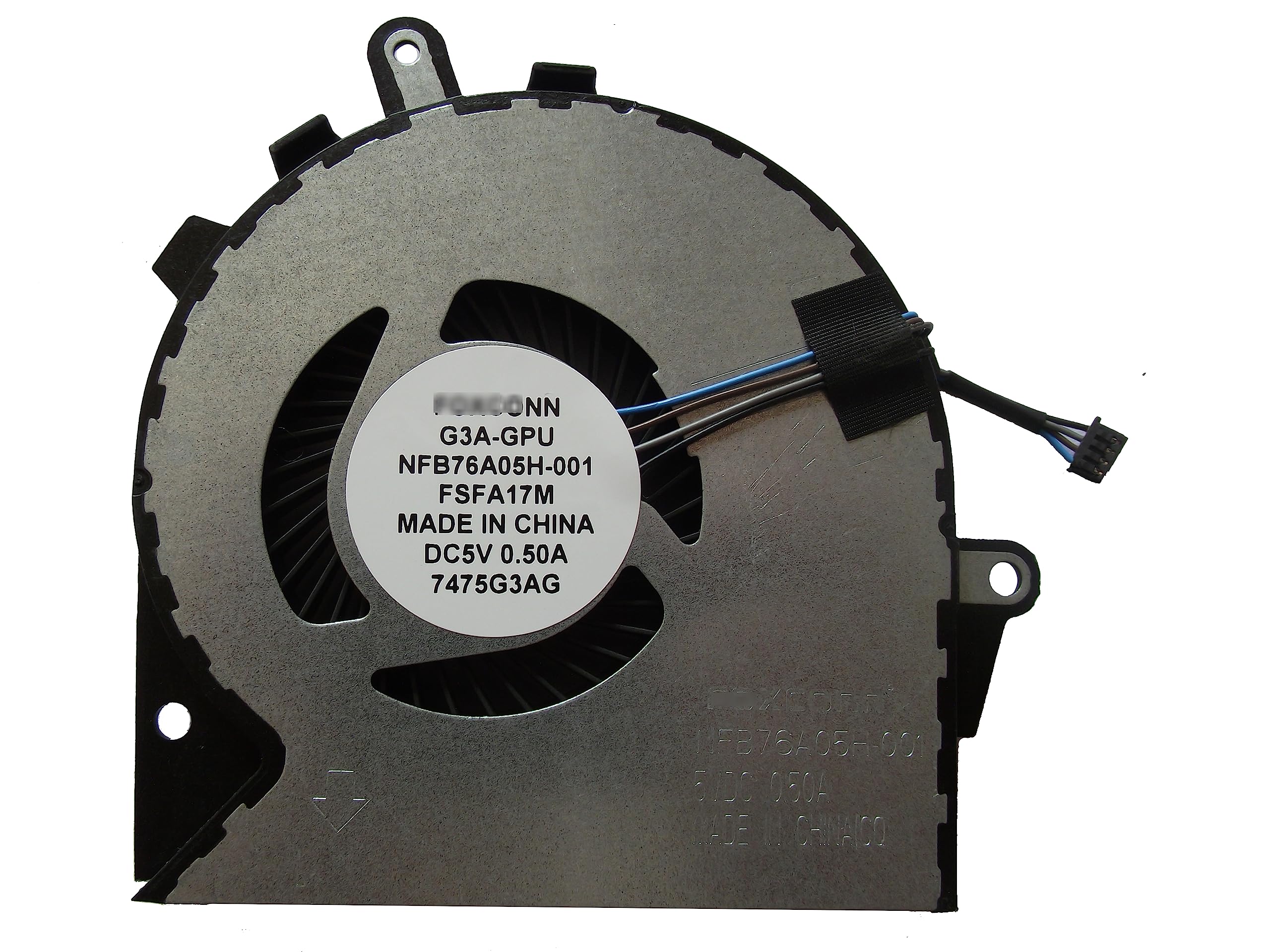 HK-Part G3A-CPU G3A-GPU CPU+Gpu Fan for HP Omen 15-CE 17-an Series Laptop 929455-001 929456-001
