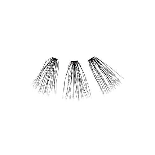KISS Lash Couture Luxtension False Eyelashes, 'Lash Extension Kit', 12 mm, Includes 40 Wisps, Tweezers, Spoolie, Semi-Permanent Lash Adhesive And Remover, Contact Lens Friendly, Easy to Apply, Reusable Strip Lashes