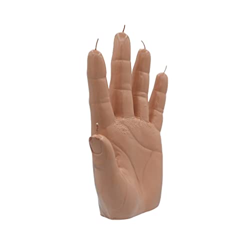 Bleeding Hand Candle Bloody Palm Wax Light Halloween Horror Decoration Prop