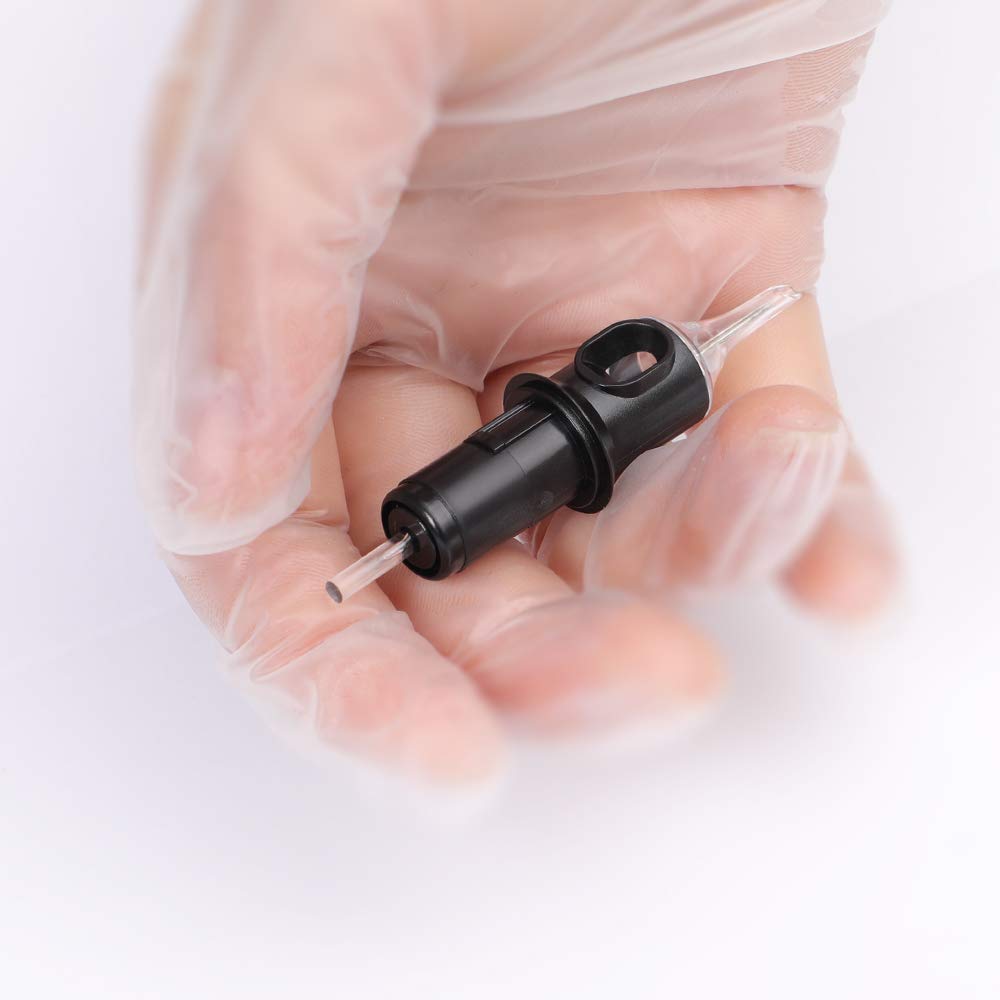 STIGMA #10(3RL) Bugpin Disposable Tattoo Needle Cartridges with Membrane Safety Cartridges for Tattoo Artists Round Liner 20Pcs Standard Pack EN05-20-1003RL