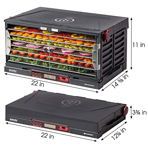 Brod & Taylor SAHARA Folding Food Dehydrator (Stainless Steel Shelves)