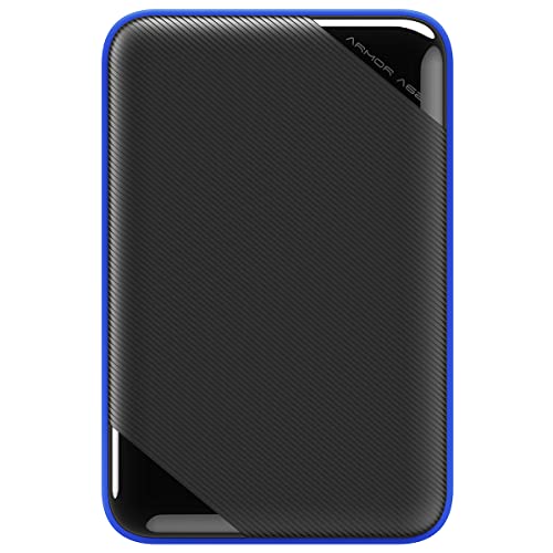 Silicon Power 1TB USB-C USB 3.0 Rugged Game-Drive Portable External Hard Drive A62, Compatible with PS4 Xbox One and PS5
