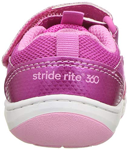 Stride Rite Girl's SR Keegan Shoe, Pink, 5.5 M US Toddler