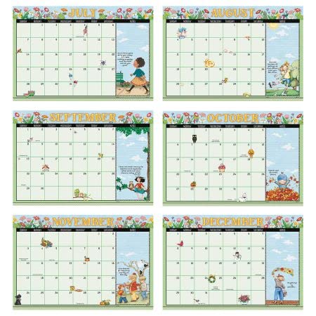 2024-2025 Mary Engelbreit® Desk Calendar Pad, 11-Inch x 16-1/4-Inch Size, Large 24-Month Bookstore-Quality Calendars for Kitchen & Office, by Current
