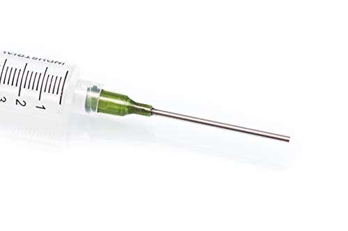 Dispense All - 14 Gauge 1.5 Inch Blunt Tipped Dispensing Needles, Luer Lock, 50 Count