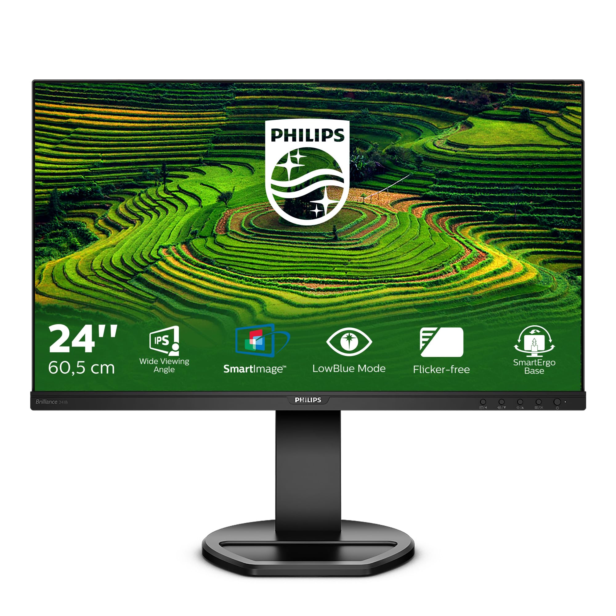 PHILIPS MONITEUR MONITEUR 23.8P Noir