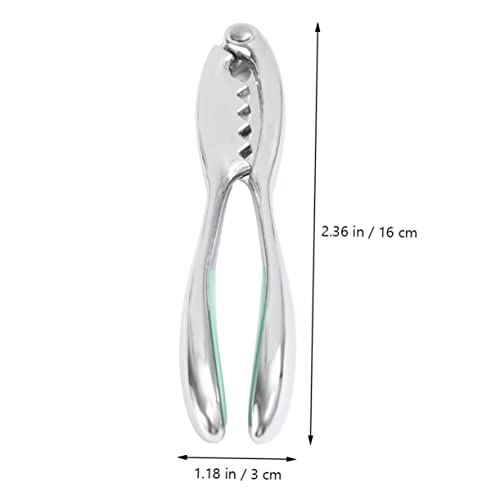 Cabilock 1pc Crab Tools Walnut Stainless Steel Bottle Opener Crab Leg Crackers Household Tools Seafood Opener Home Crab Tools Crab Pliers Tool Crab Pliers Tools Biscuit Lobster Crab