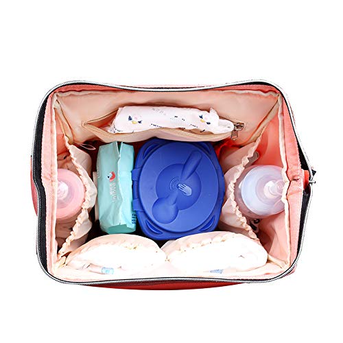UARERISE Diaper Bag Backpack,Maternity Nappy Bag, Mummy Travel Back Pack,Large capacity Baby Care Bag