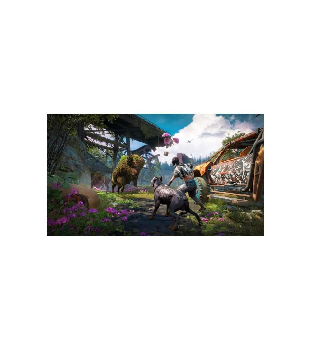 Ubisoft FAR CRY New Dawn - PS4 USB Hub, 4 Ports, 56 grams, Compatible with Gaming Consoles
