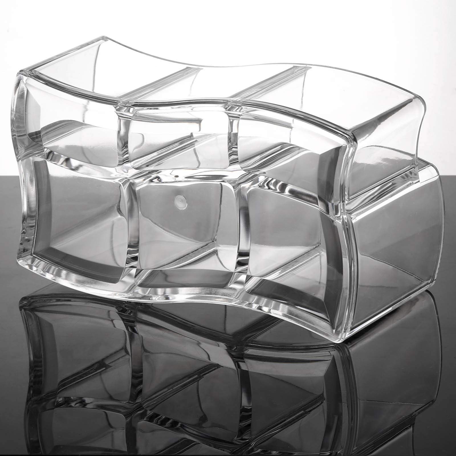 Tbestmax 6 Slot Acrylic Makeup Brushes Holder Organizer, Clear Eyebrow Pen Container Cosmetics Storage