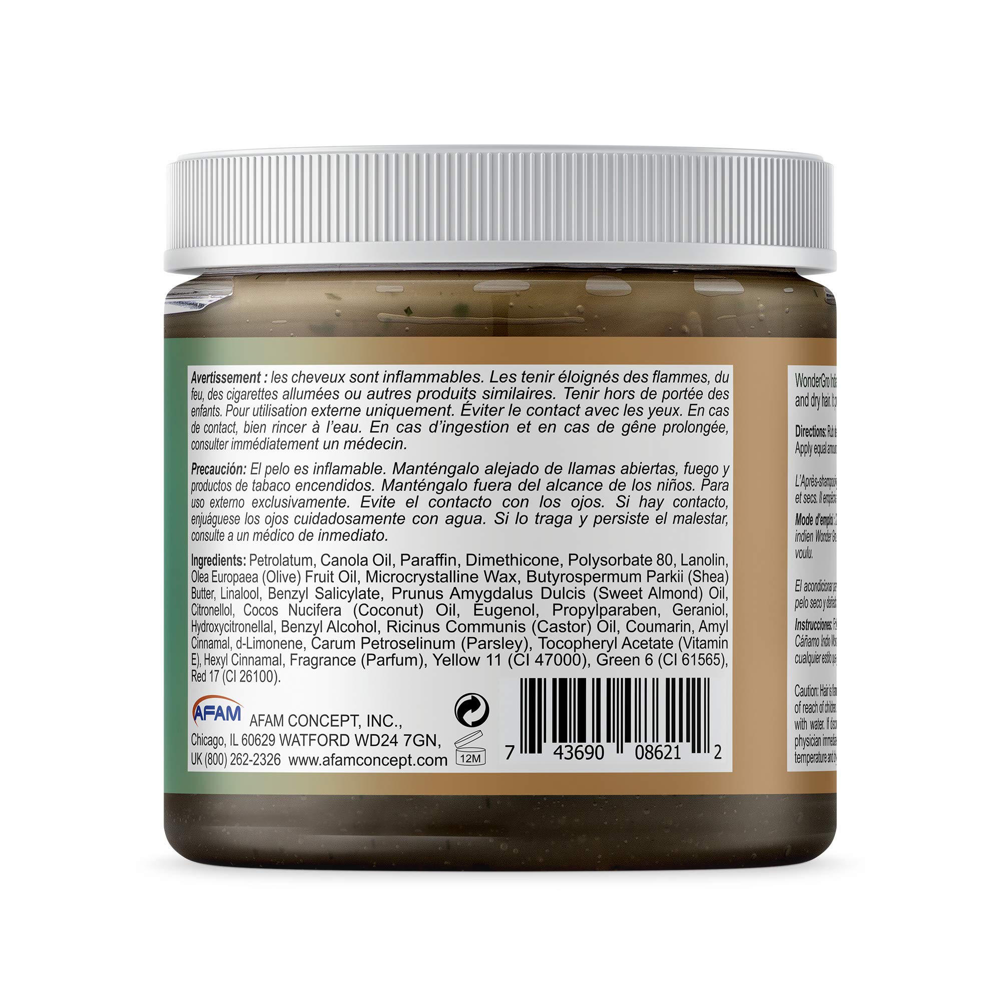 Wonder Gro Hair&Scalp Therapy Indian Hemp 12oz