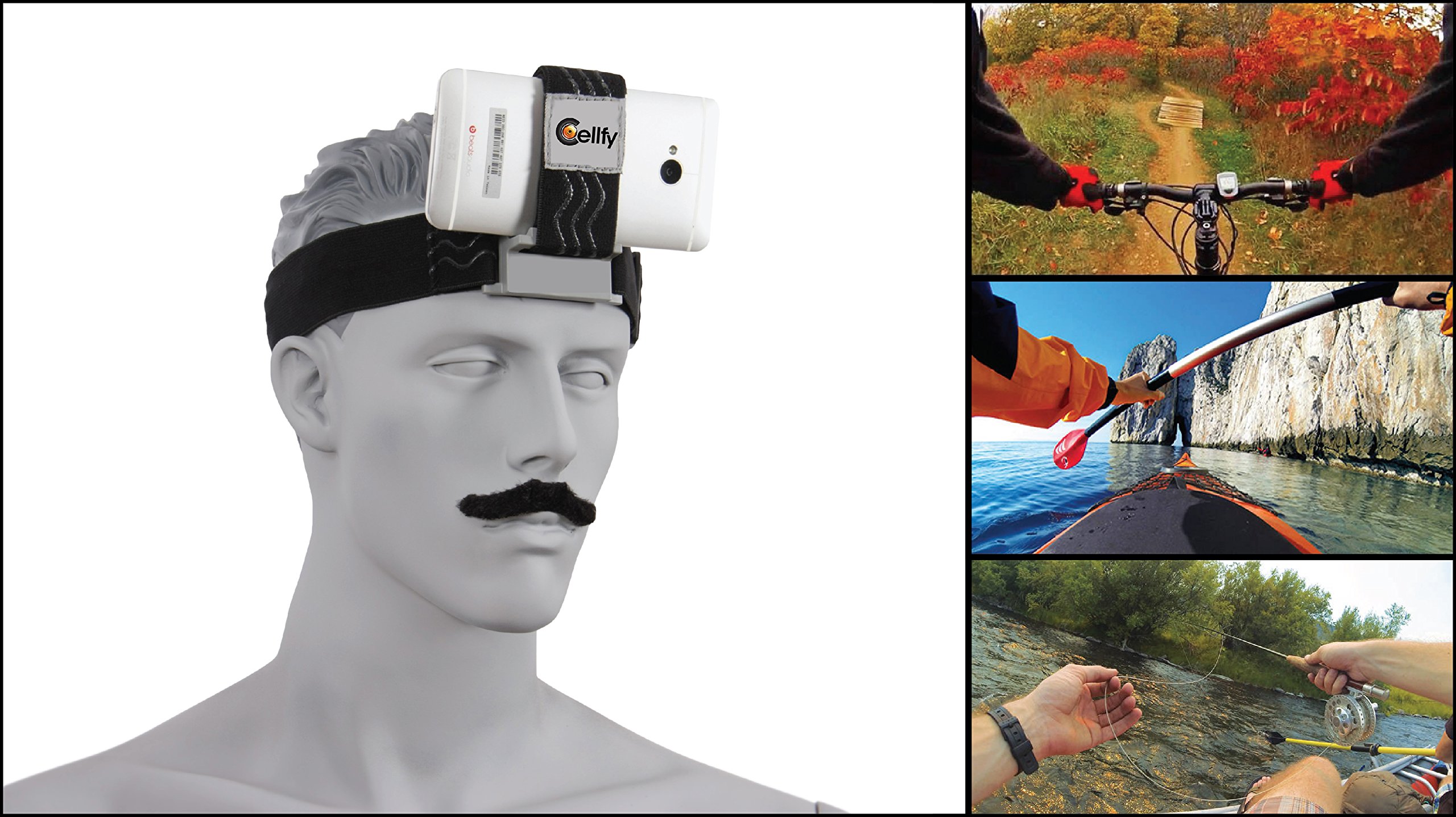 Cellfy Universal Head Mount for your Smartphone