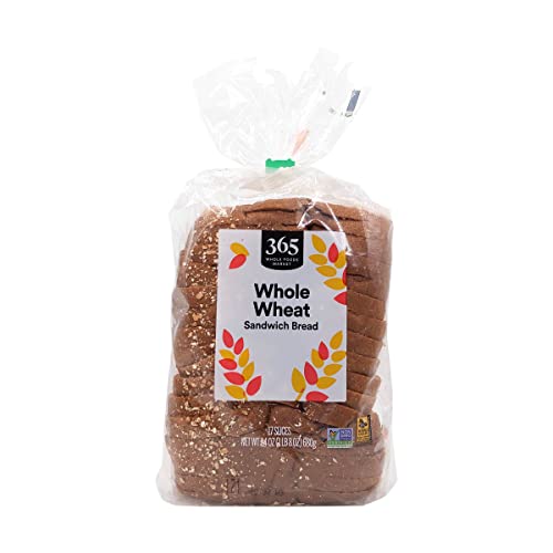 365 by Whole Foods Market, Bread Whole Wheat Fresh, 24 Ounce