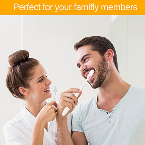 Besfony 4 Pack Extra Soft Toothbrush with 20000 Soft Bristles for Sensitive Gums, Manual Ultra Soft Nano Toothbrushes for Protect Fragile Gums, Perfect for Kids & Adults(Black/White)