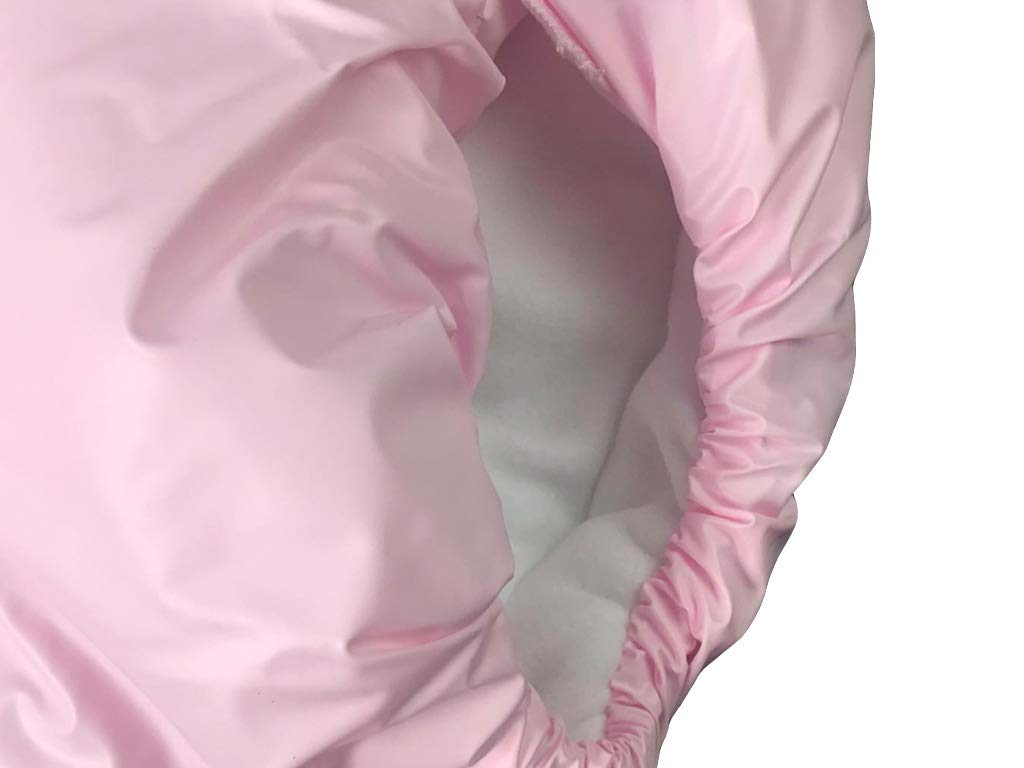 Haian ABDLAdult Incontinence AIO PVC Diapers (L-XXL, Baby Pink)