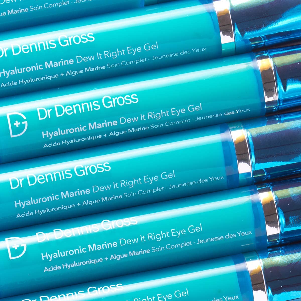 Dr. Dennis Gross Hyaluronic Marine™ Dew It Right™ Eye Gel: for Puffiness, Dark Circles, Dry, and Dehydrated Fine Lines, 0.5 fl oz